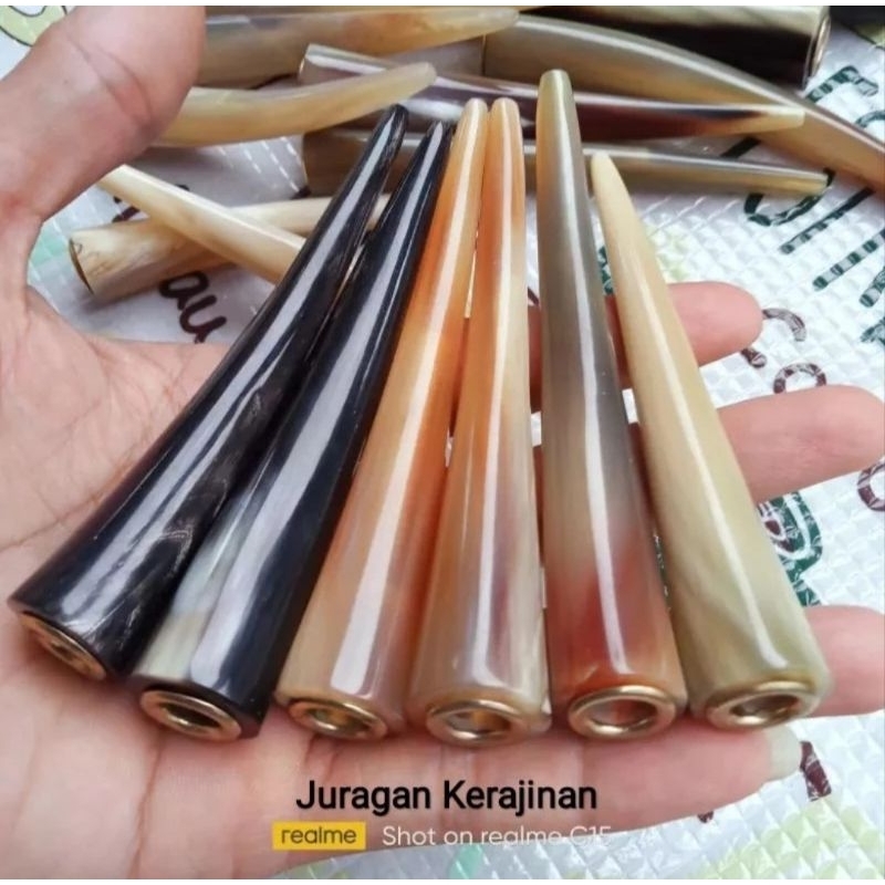 Jual ONCE PIPA ROKO TANDUK KERBAU MULUS HISAPAN BULAT BULE DAN HITAM ...