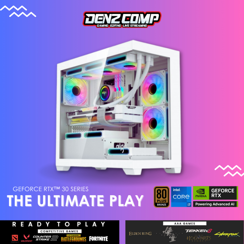 Jual PC Gaming FULL SET - Core i7 12700F | RTX 3050 8GB | 16GB | NVMe ...