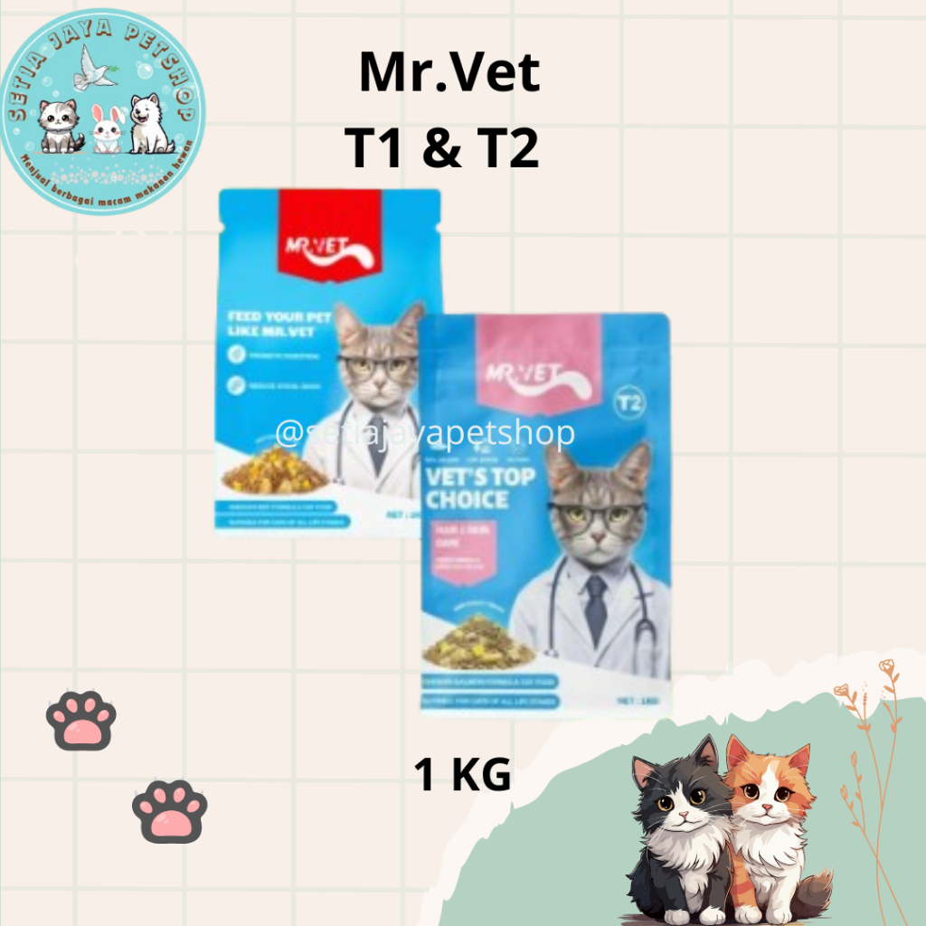 Jual Mr. Vet - Makanan Kucing Kering Premium dilengkapi dengan Freeze ...