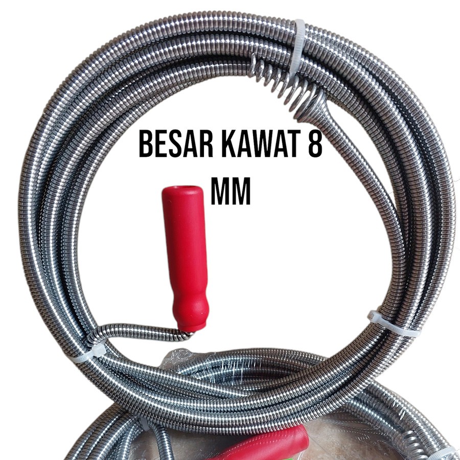 Jual Pipa Cleaner Ukuran Besar 8 mm - Kawat Anti Sumbat Ukuran Besar ...