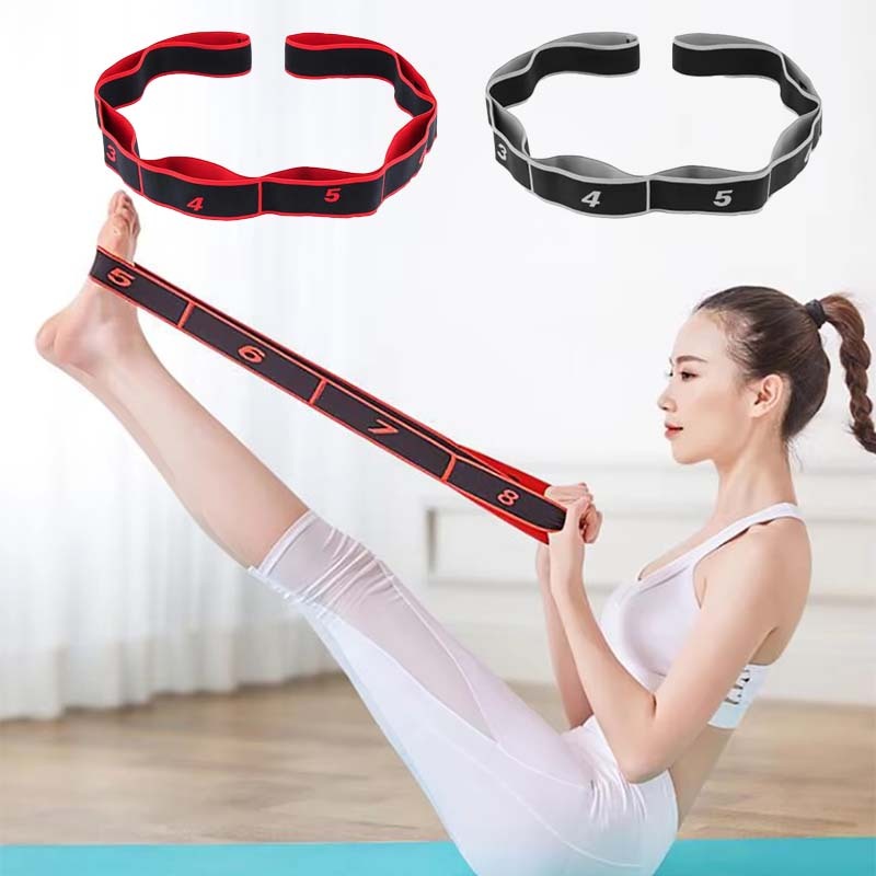 Jual 90*4cm Tali Elastis Yoga Tali Yoga Stretching Yoga Strap Tali ...