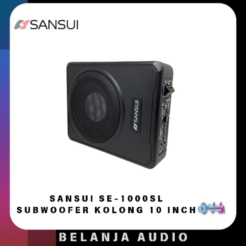 Jual Subwoofer Sansui SE-1000SL Subwoofer Kolong 10 Inch | Shopee Indonesia