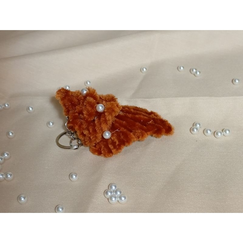 Jual ziviken pipe cleaner/gantungan kunci/kerang pipe cleaner/key chain ...