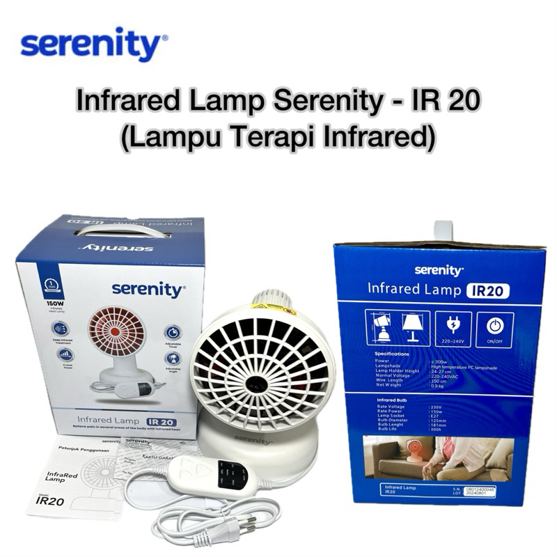 Jual INFRARED SERENITY IR20 - LAMPU TERAPI INFRARED SERENITY | Shopee ...