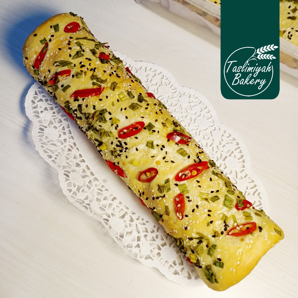 Jual TASLIMIYAH BAKERY Floss Roll Malang Abon Gulung 1 Roll Panjang ...