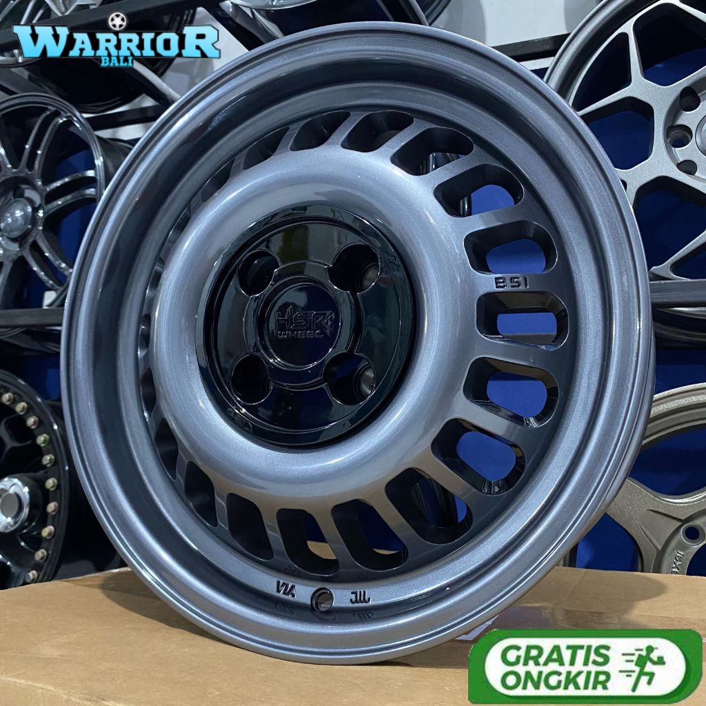 Jual Velg Mobil Air Ev Karomun Starlet Ring 14 HSR BSI R14 Pcd 4X100 | Shopee Indonesia