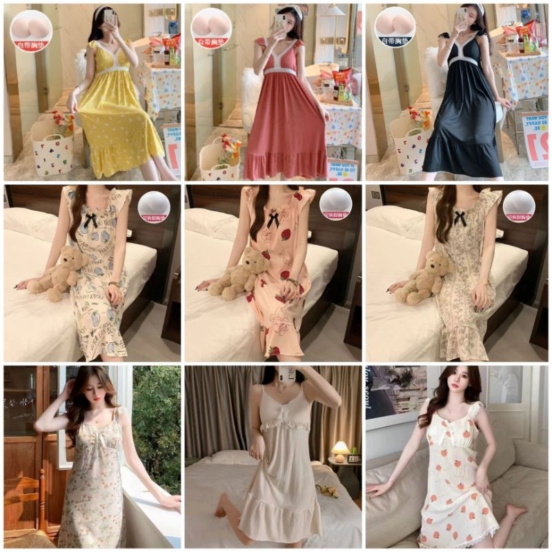 Jual Daster Tali Satu Wanita Import Premium/ Daster Wanita Korea Style ...