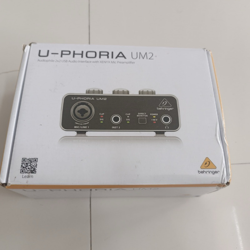 Jual Soundcard Behringer UM2 Fullset (Salah Beli) | Shopee Indonesia