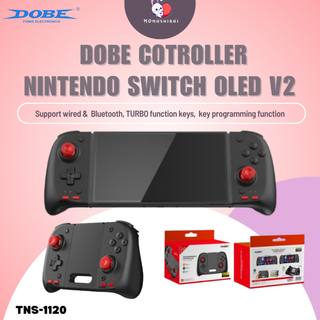 Jual Dobe Programmable Controller Nintendo Switch OLED v2 Gamepad TNS ...