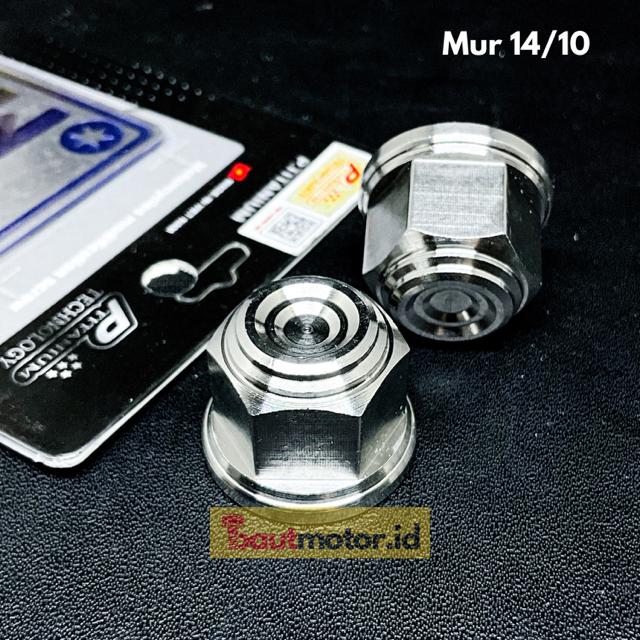 Jual MUR 14 / M 10 PROBOLT STAINLESS MODEL SPIRAL P TITANIUM ORIGINAL ...