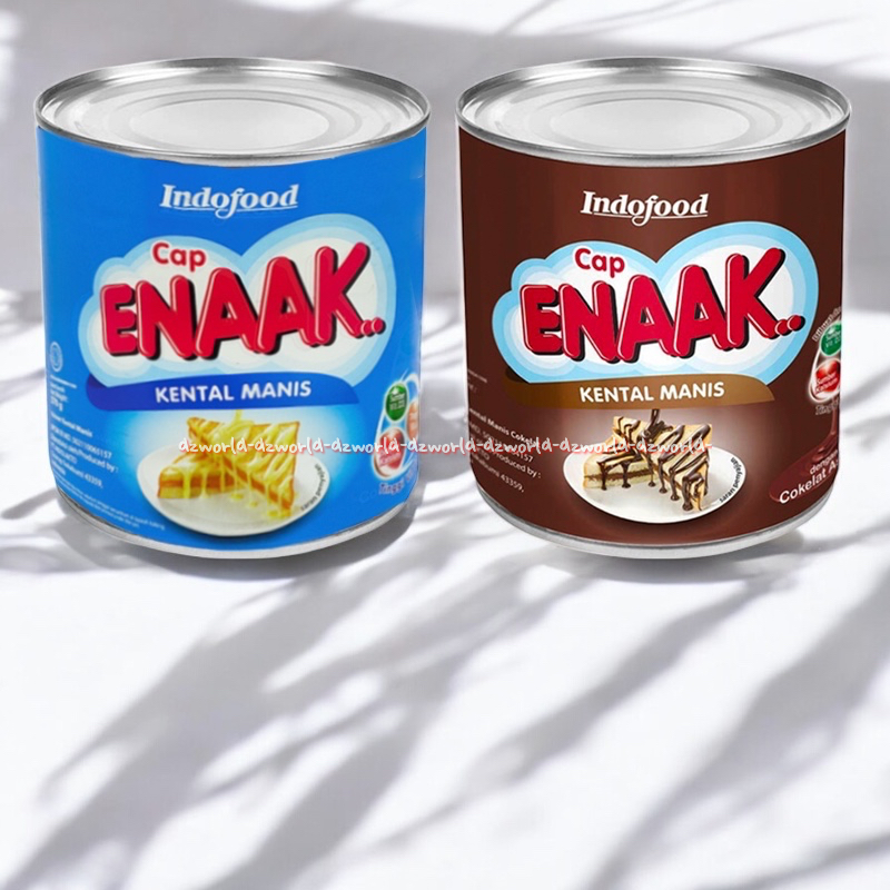 Jual Cap Enaak 370gr Susu Kental Manis Coklat Yang Tidak Eneg Dibuat ...