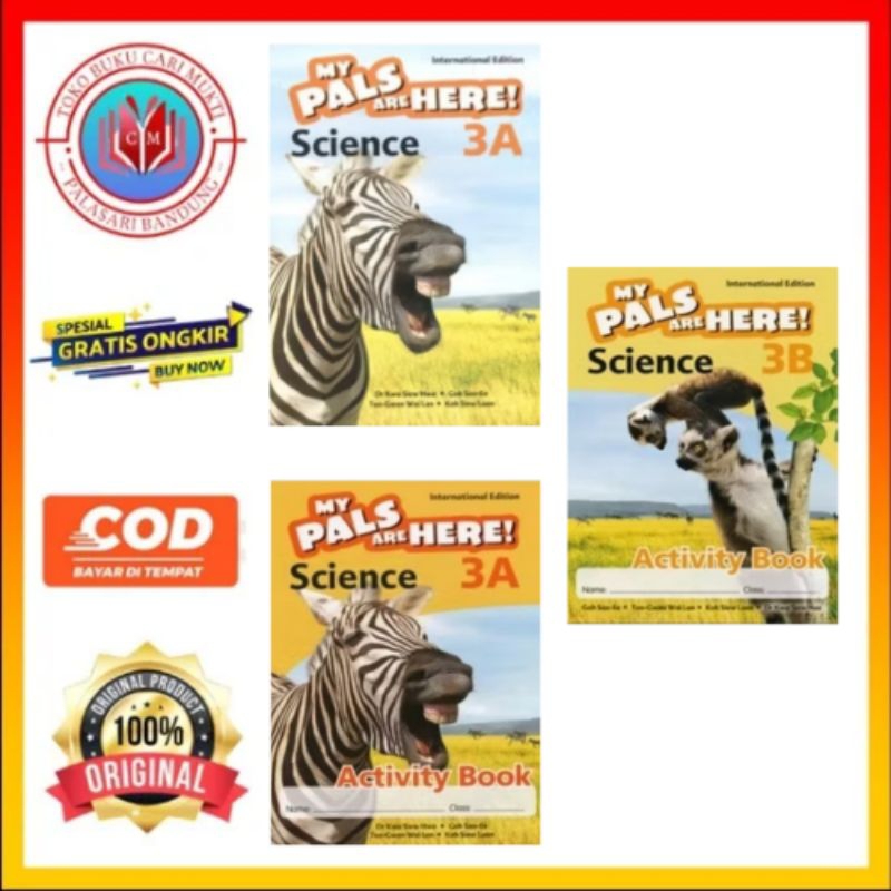 Jual BUKU BEKAS - MY PALS ARE HERE SCIENCE INTERNASIONAL EDITION 3A,3B ...