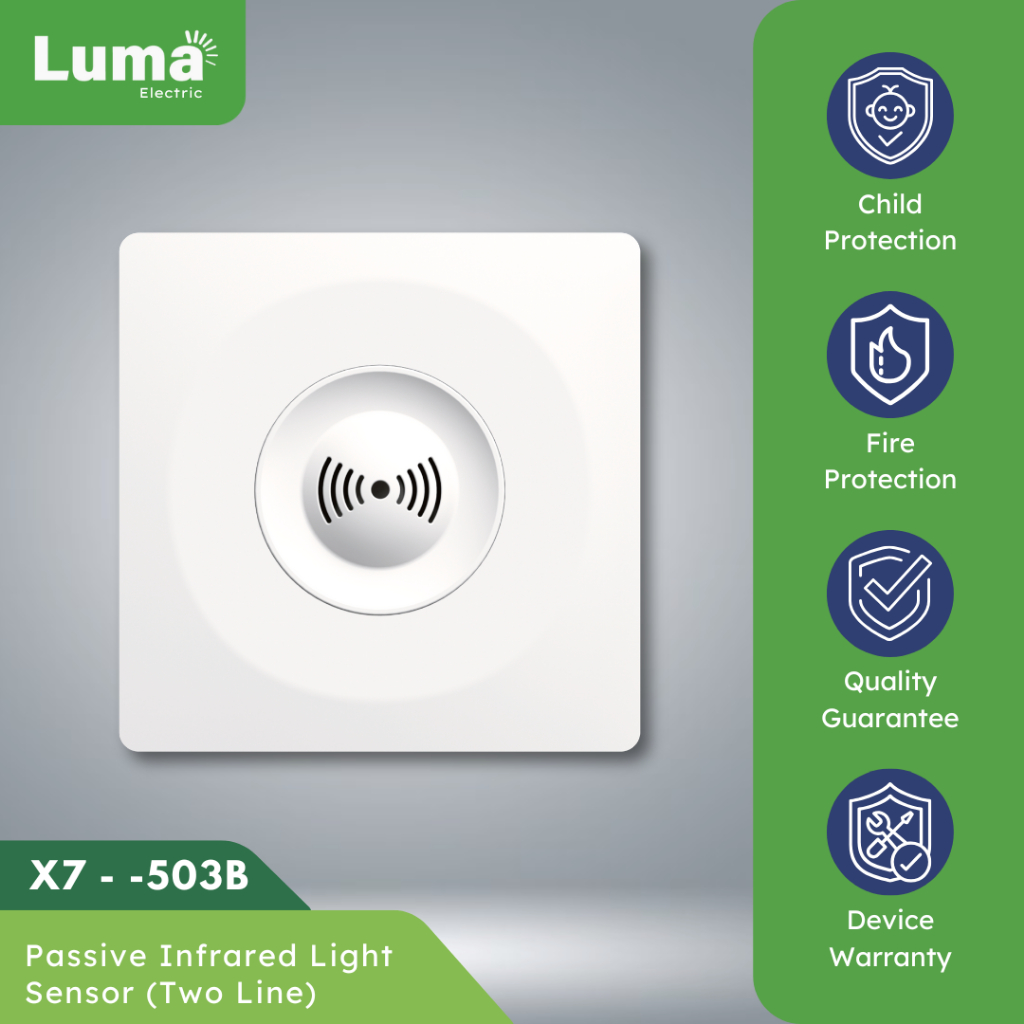 Jual Luma Electric Passive Infrared Light Sensor (Two Line) X7-503B ...