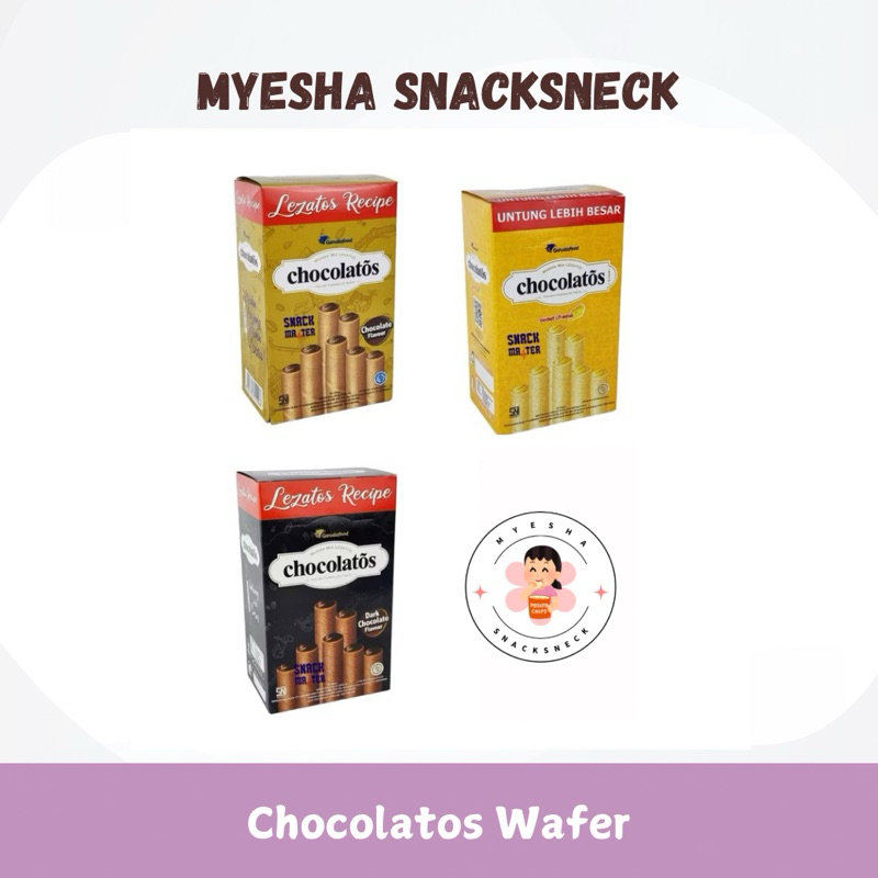 Jual Chocolatos Box All Varian Rasa Coklat, Keju dan Dark Coklat Isi 24 ...