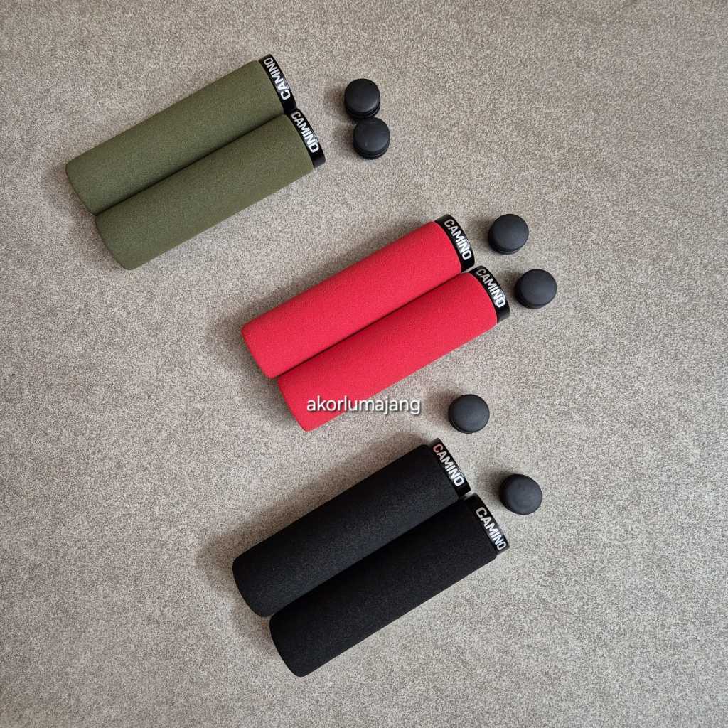 Jual hand grip camino patrol single lock 130mm - handgrip sepeda mtb ...