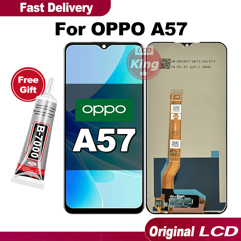 Jual LCD FOR OPPO A57 Fullset TOUCHSCREEN Ori Compatible For Glass ...