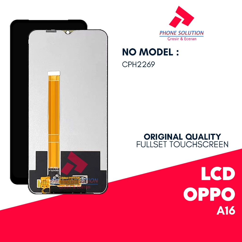 Jual LCD Oppo A16 - Fullset Touchscreen 100% ORIGINAL - Garansi 1 Bulan ...