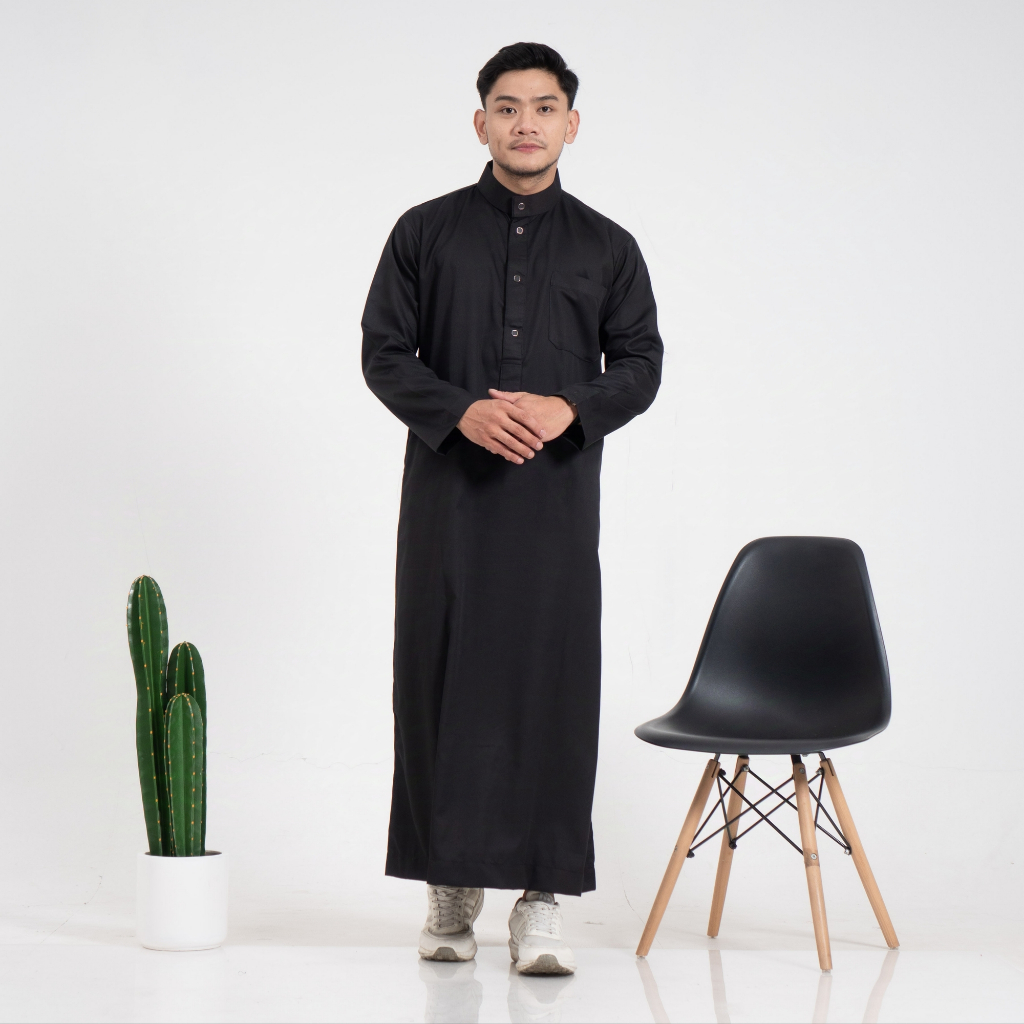 Jual Jubah Slimfit pria Gamis muslim Pria Jubba lengan panjang Jubah ...