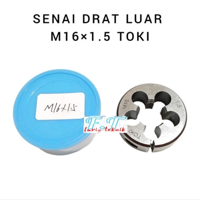 Jual TOKI Round Dies Senay M16 × 1.5 Mata Senai Drat Luar m16×1.5 Snei Sney | Shopee Indonesia