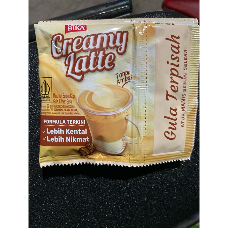 Jual ToraBika Creamy Latte 10 Sachet (22gr) | Shopee Indonesia