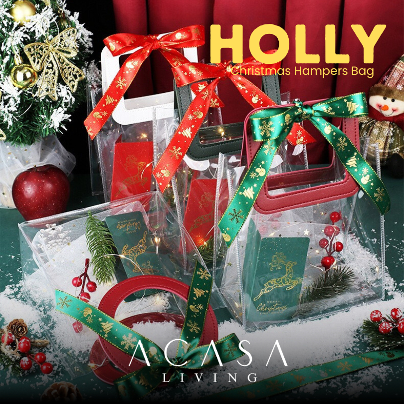 Jual HOLLY - Decorative Christmas Hampers Goodie Bag / Tas Souvenir ...