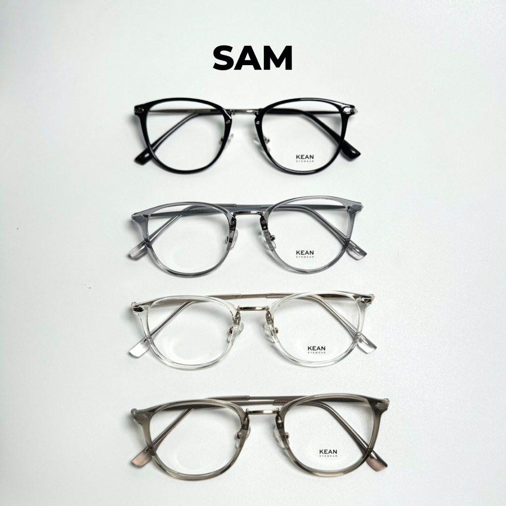 Jual KEAN SAM - FRAME KACAMATA KOTAK OVAL NOSEPAD | Shopee Indonesia