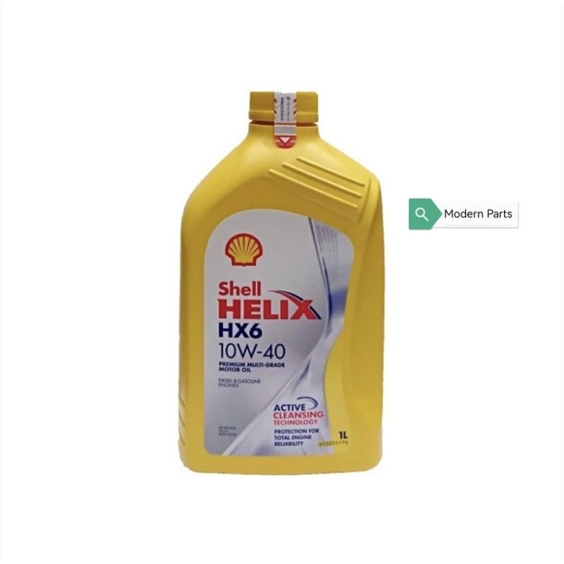 Jual Oli Shell Helix HX6 10W-40 1L | Shopee Indonesia