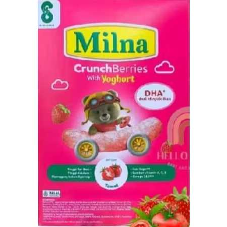 Jual ED Mei / Juli 2026 Milna Crunch Cheese Berries 8+ 20g Milna ...