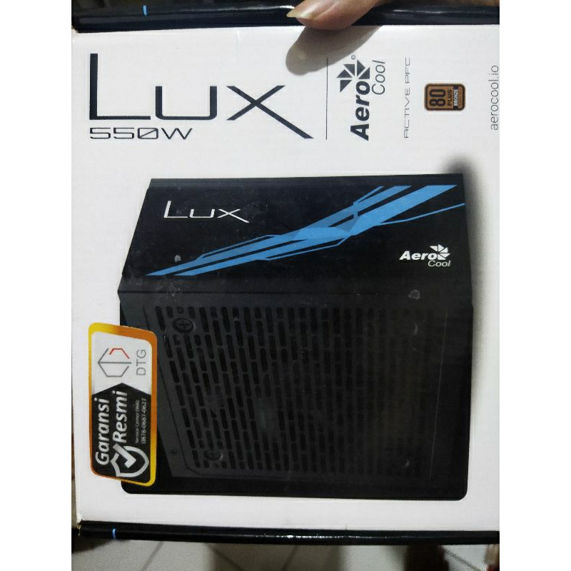Jual psu aerocool lux 550w 80+ bronzel | Shopee Indonesia