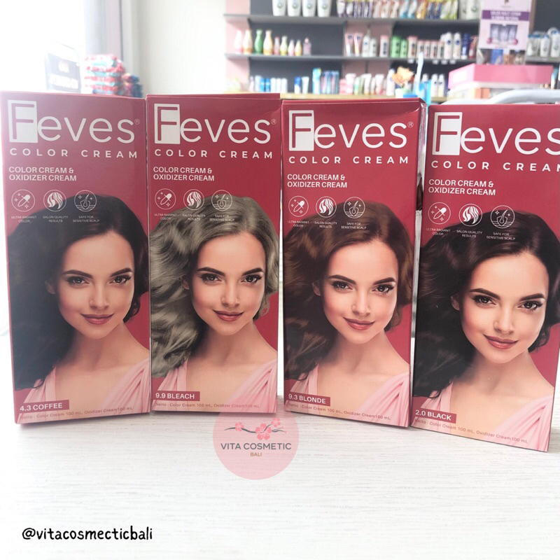 Jual Feves Semir / Feves Hair Color / Bleaching Semir Feves | Shopee ...