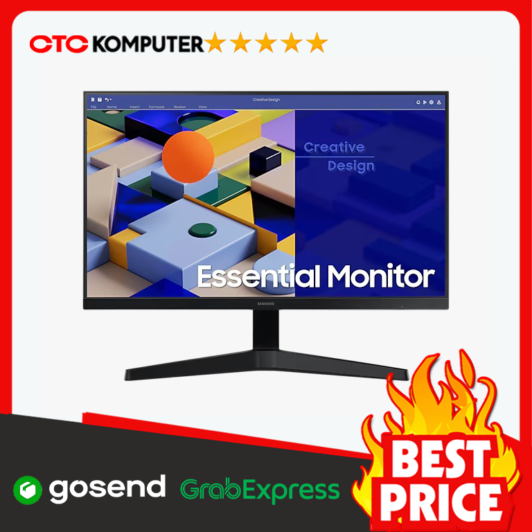 Jual Monitor Samsung LED IPS S27C310 / LS27C310 - Full HD 27" Inch ...