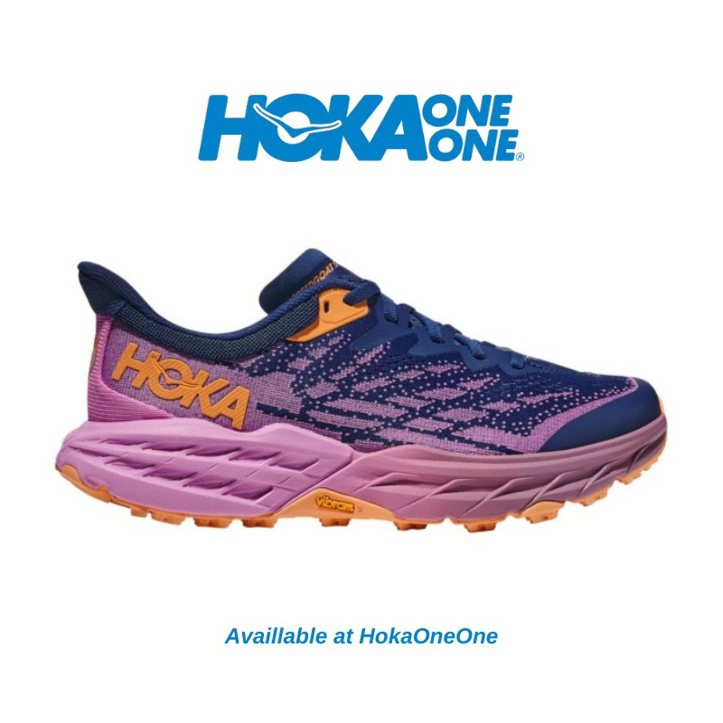 Jual HOKA SPEEDGOAT 5 TRAIL RUNNING SHOES - BELLWETHER BLUE | Shopee ...