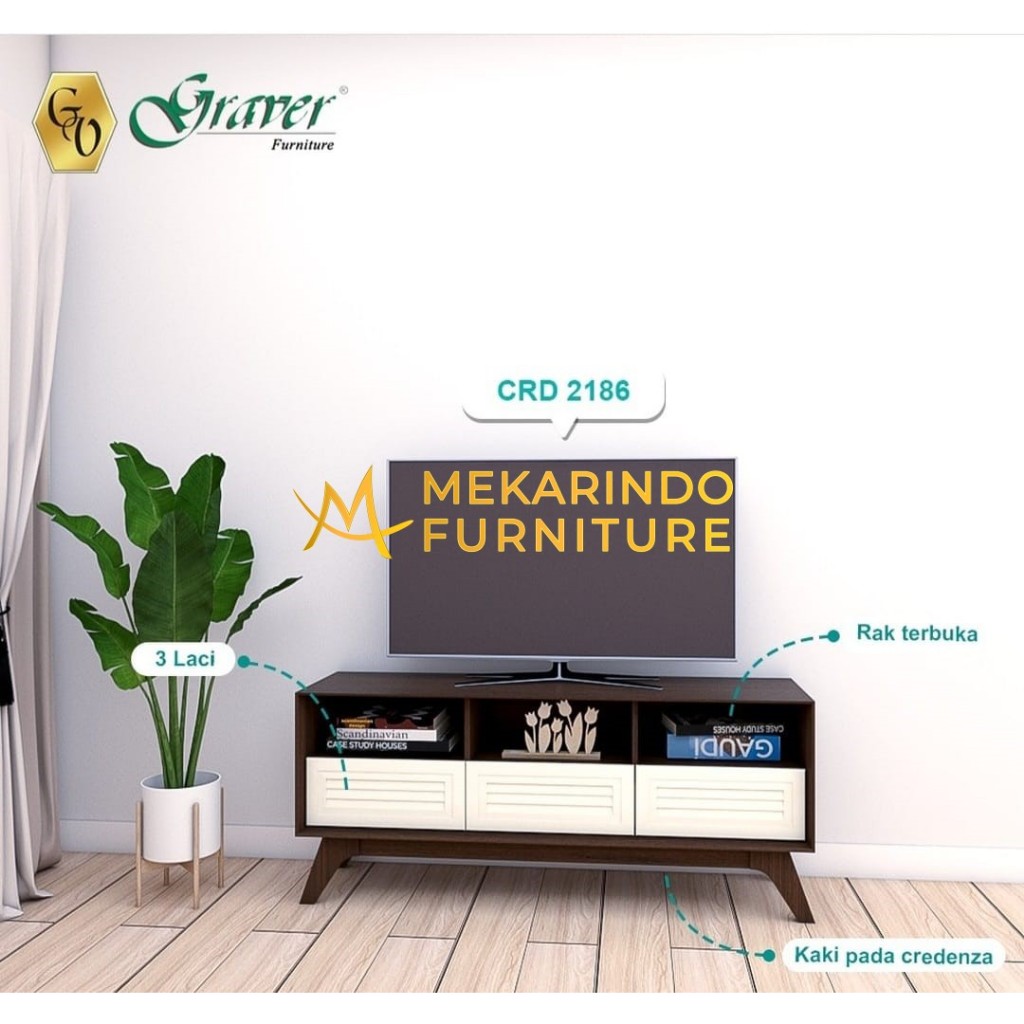 Jual Kabinet Rak / Cabinet Rak CRD 2186 Graver | Shopee Indonesia