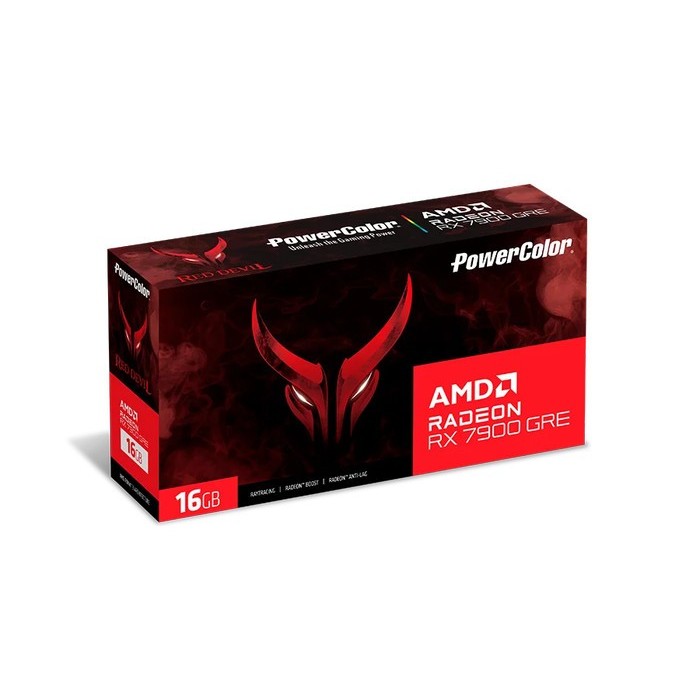 Jual VGA POWERCOLOR AMD RADEON RX 7900 GRE RED DEVIL 16GB GDDR6 ...