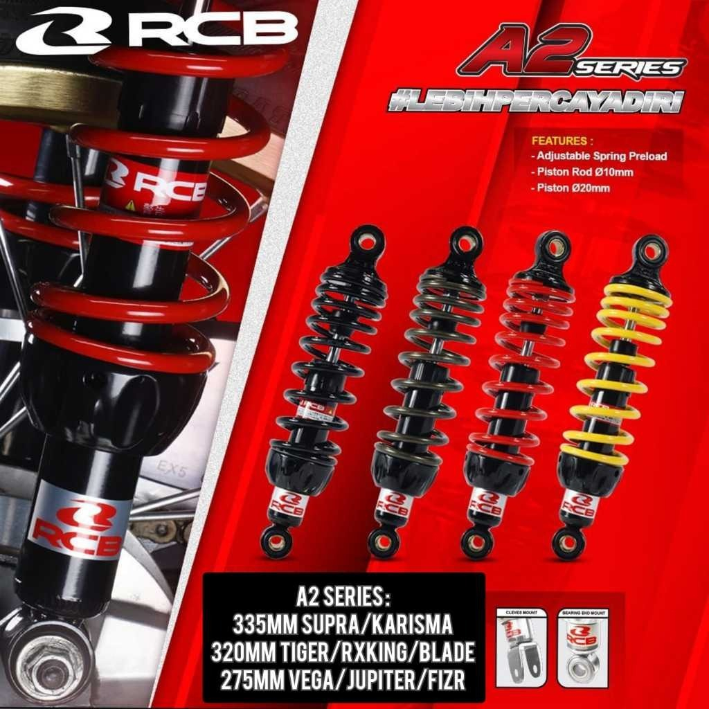 Jual RCB A2 SERIES SHOCK BELAKANG 335MM /320MM RXKING/SUPRA/TIGER/BLADE ...