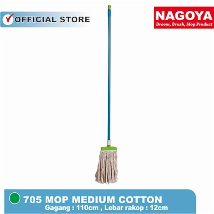 Jual Pel Mop Nagoya Cotton Sumbu Medium Standar NGY-705 (Pengiriman Instant Bogor) | Shopee ...