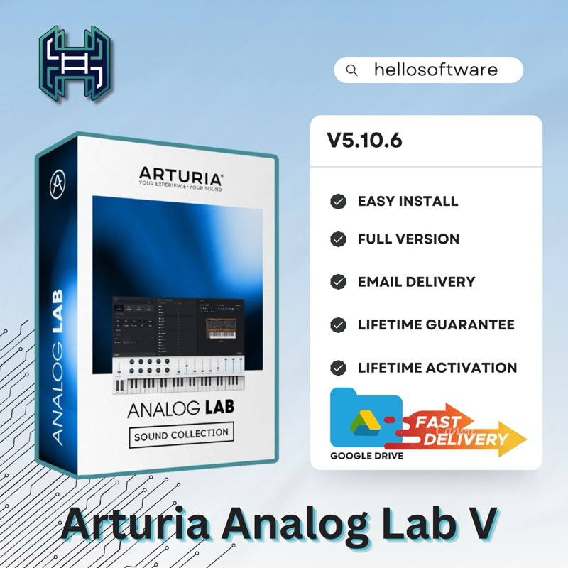 Jual (WIN/MAC) Arturia Analog Lab V Pro v5.10.6 Full Version (Versi Terbaru) | Shopee Indonesia