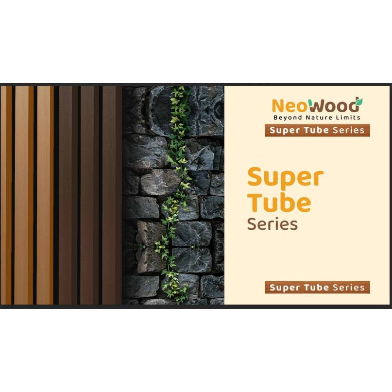 Jual NEOWOOD PANEL SUPERTUBE KISI KISI HOLLOW PEMBATAS DINDING OUTDOOR ...