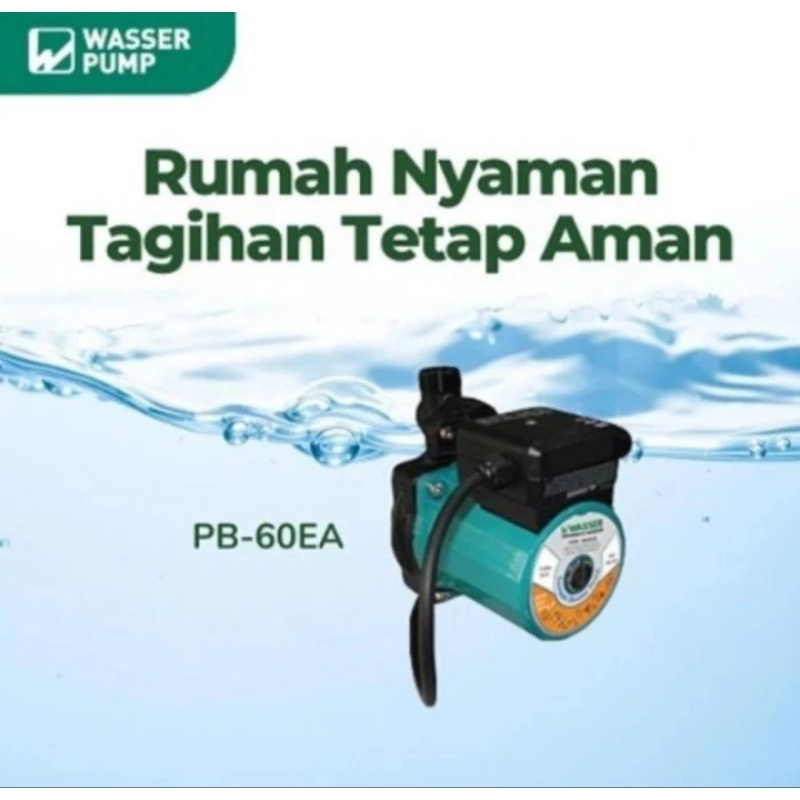 Jual Pompa Booster/Pompa Dorong Wasser PB-60EA Original (Auto) | Shopee ...