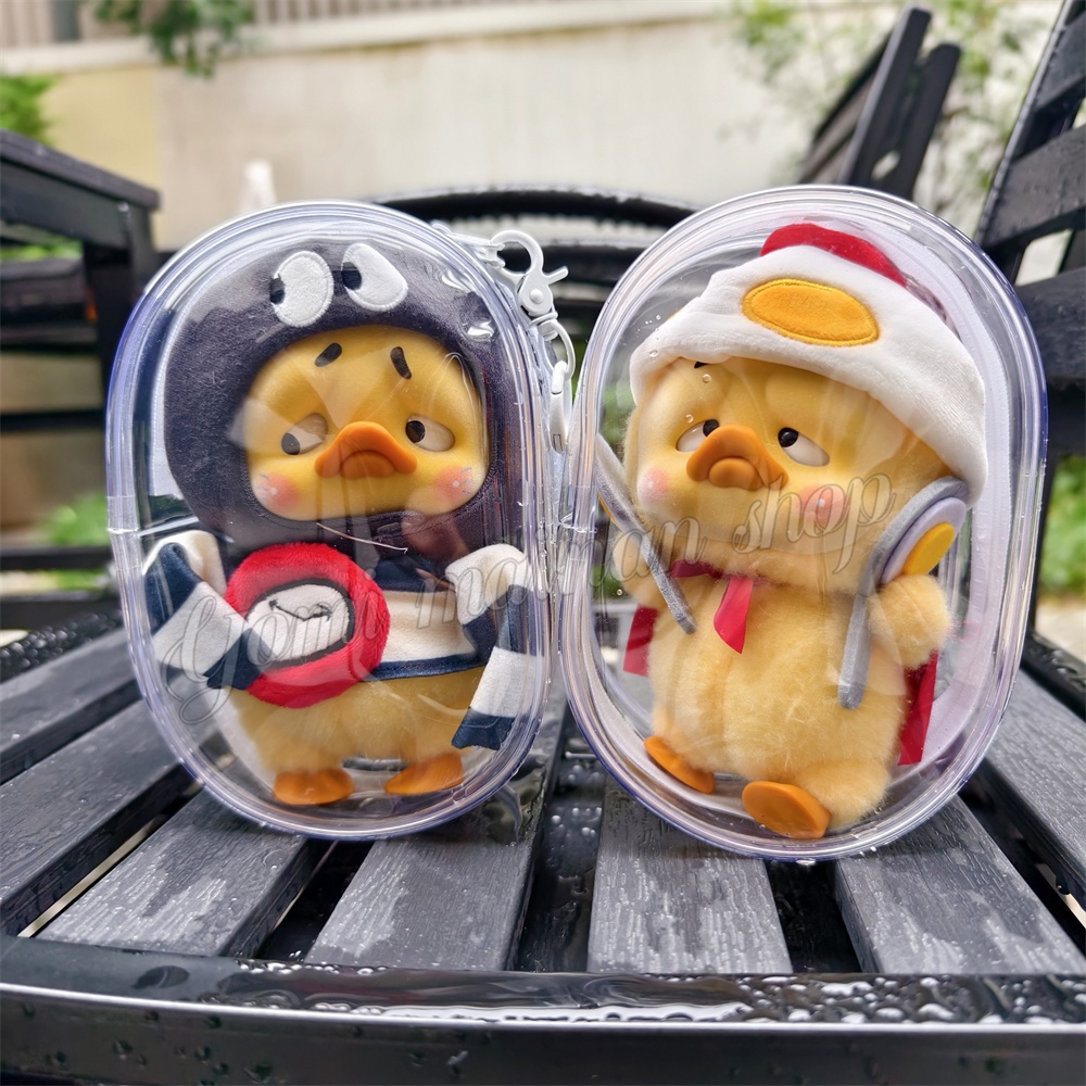 Jual (only bag) pouch upset duck /Pouch PVC Labubu / upset duck/bao-ao ...