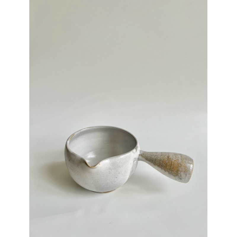 Jual Mangkuk Matcha / Chawan with Handle (white) | Shopee Indonesia