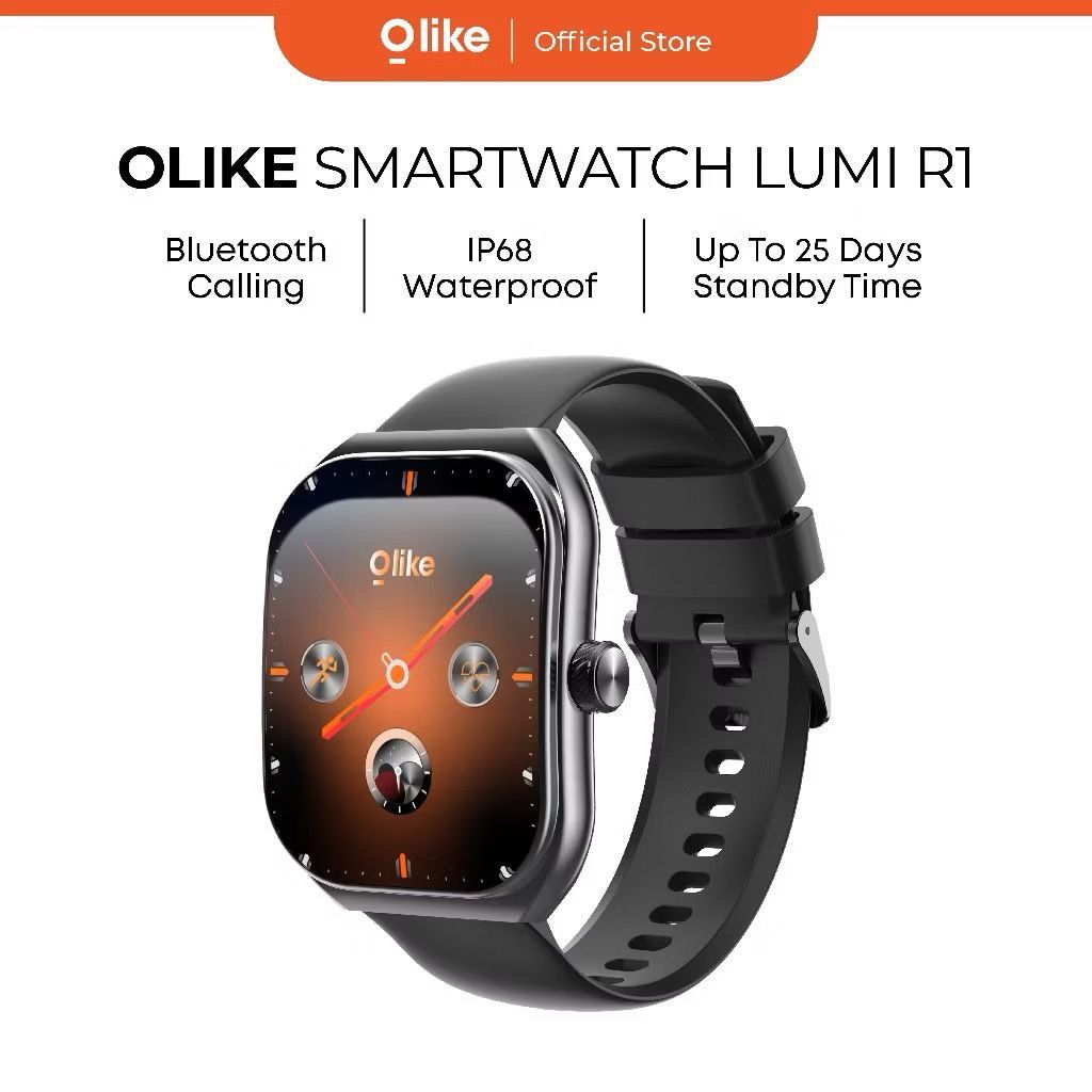 Jual OLIKE LUMI R1 Smartwatch 2.01" Ultra Wide Screen Bluetooth Calling Waterproof Ip68 | Shopee ...