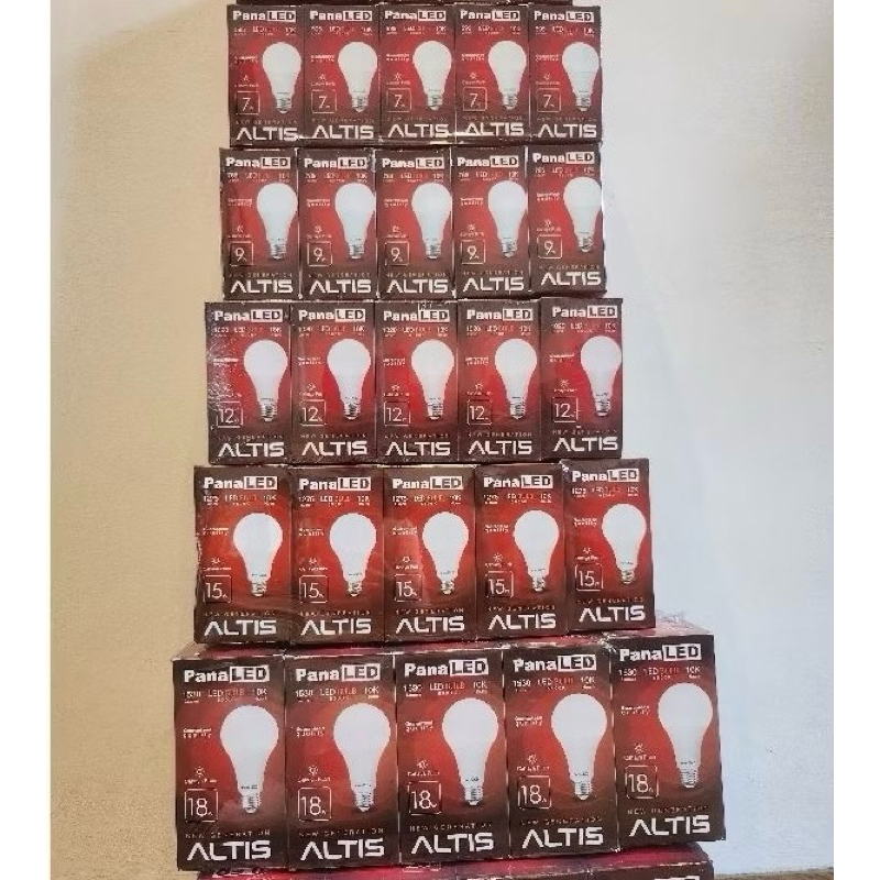 Jual Lampu LED Paket Hemat 10 Pcs PanaLED ALTIS Lampu Bohlam LED Garansi 1 Tahun | Shopee Indonesia