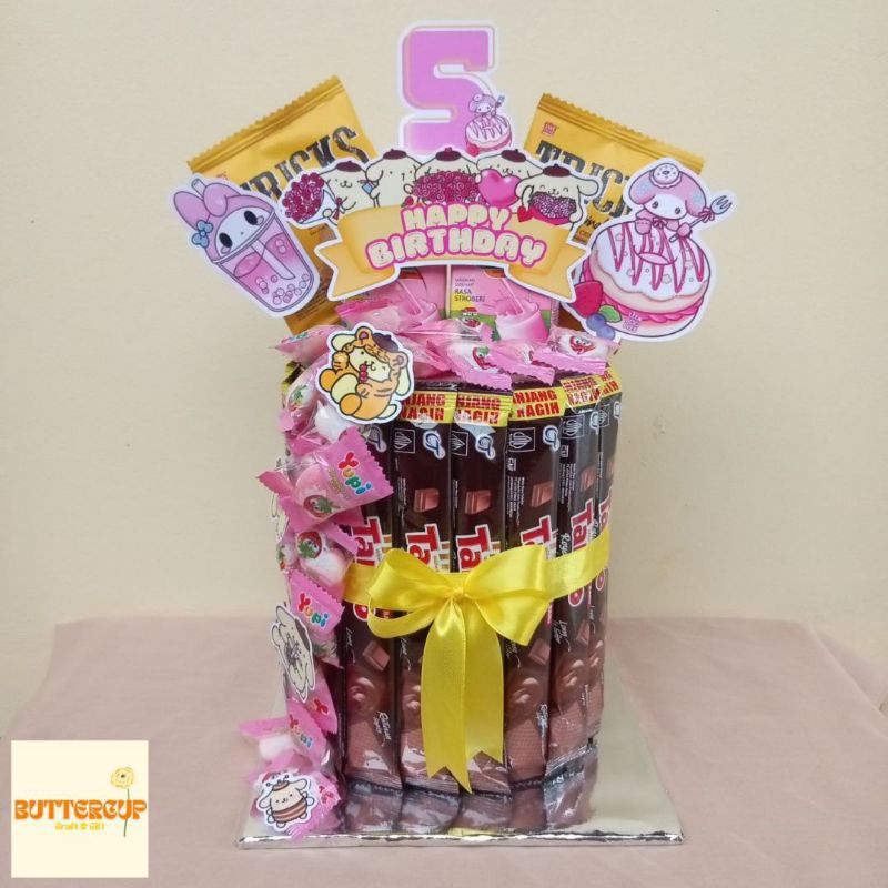 Jual Snack Tower / Menara Tower / Cemilan tumpuk untuk birthday ...