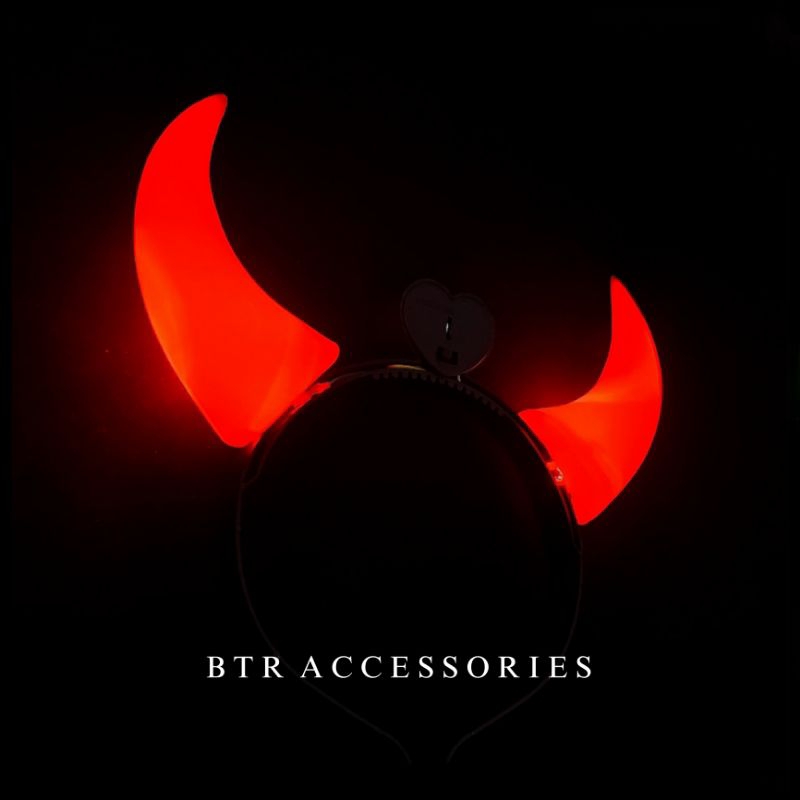 Jual BANDO DEVIL TANDUK / KOSTUM HALLOWEEN LAMPU NYALA MURAH GROSIR ...