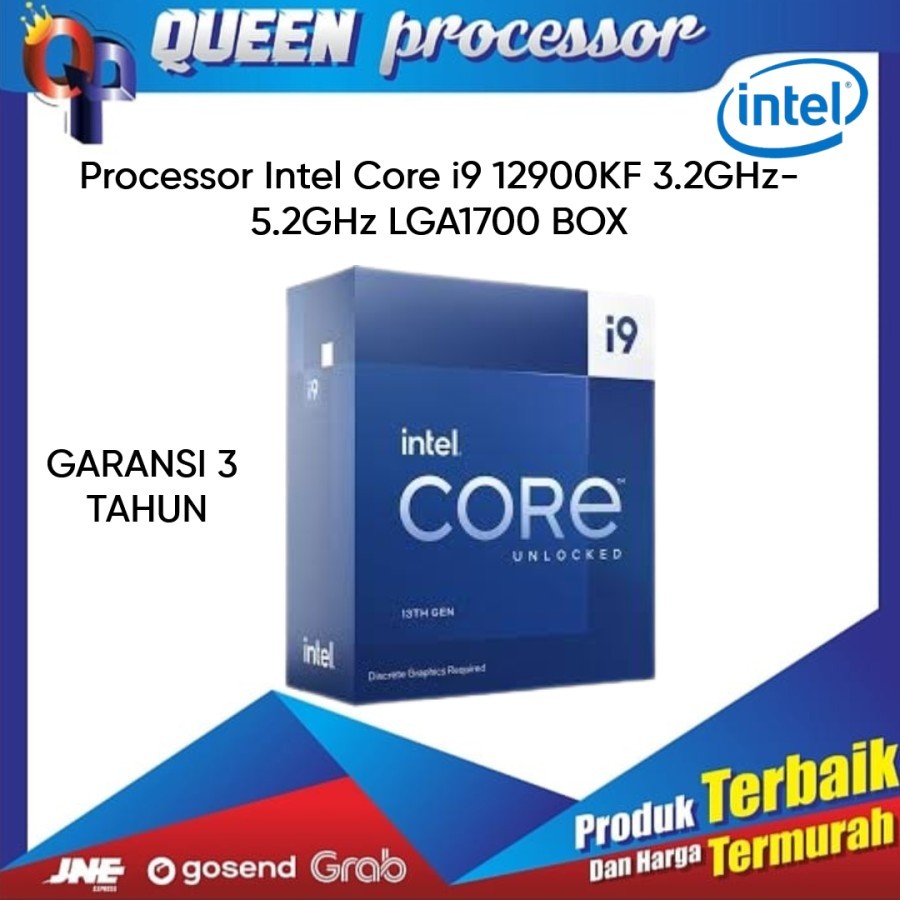 Jual PROCESSOR INTEL CORE I9 12900KF BOX SOCKET LGA1700 3.2GHz NEW!!! | Shopee Indonesia