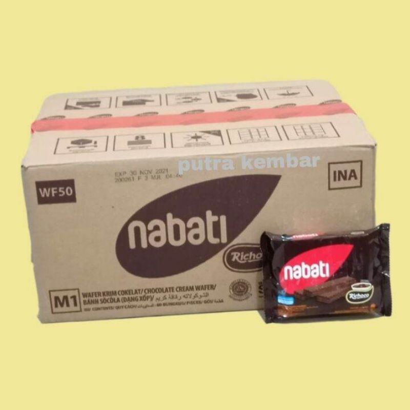 Jual Nabati wafer coklat 37gr | Shopee Indonesia
