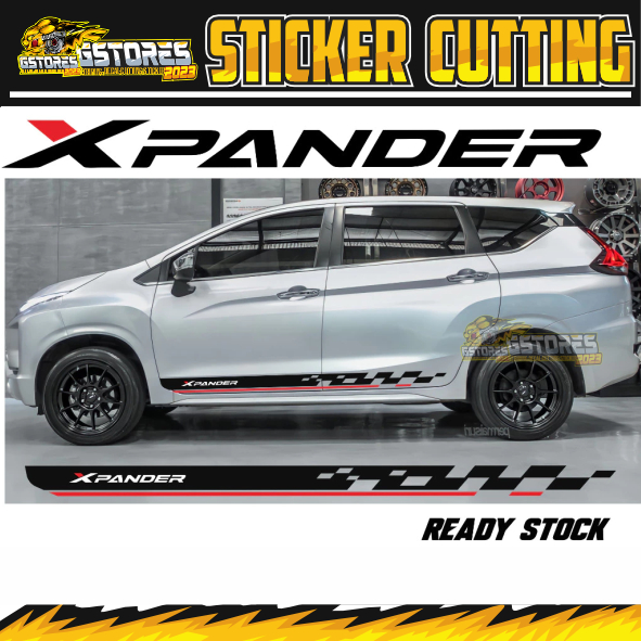 Jual cutting sticker xpander ultimate terbaru sticker list body xpander ...
