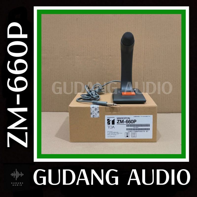 Jual MICROPHONE MIC PAGING TOA ZM-660P ZM 660 MIKROFON PAGING | Shopee ...