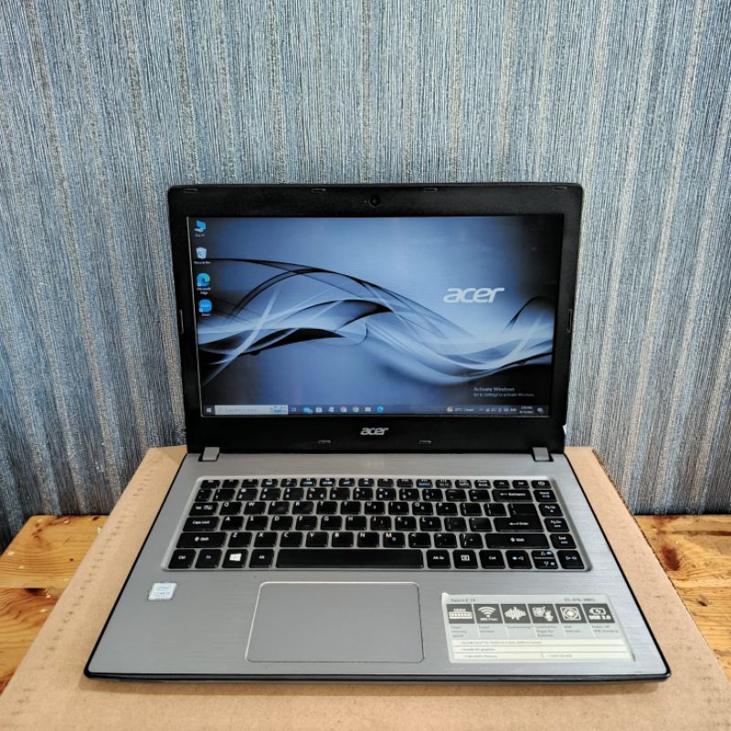 Jual Laptop Acer Aspire E5-475, Intel Core i3-7020U, Gen 7Th Ram 4Gb/HDD 500Gb Intel HD Graphic ...